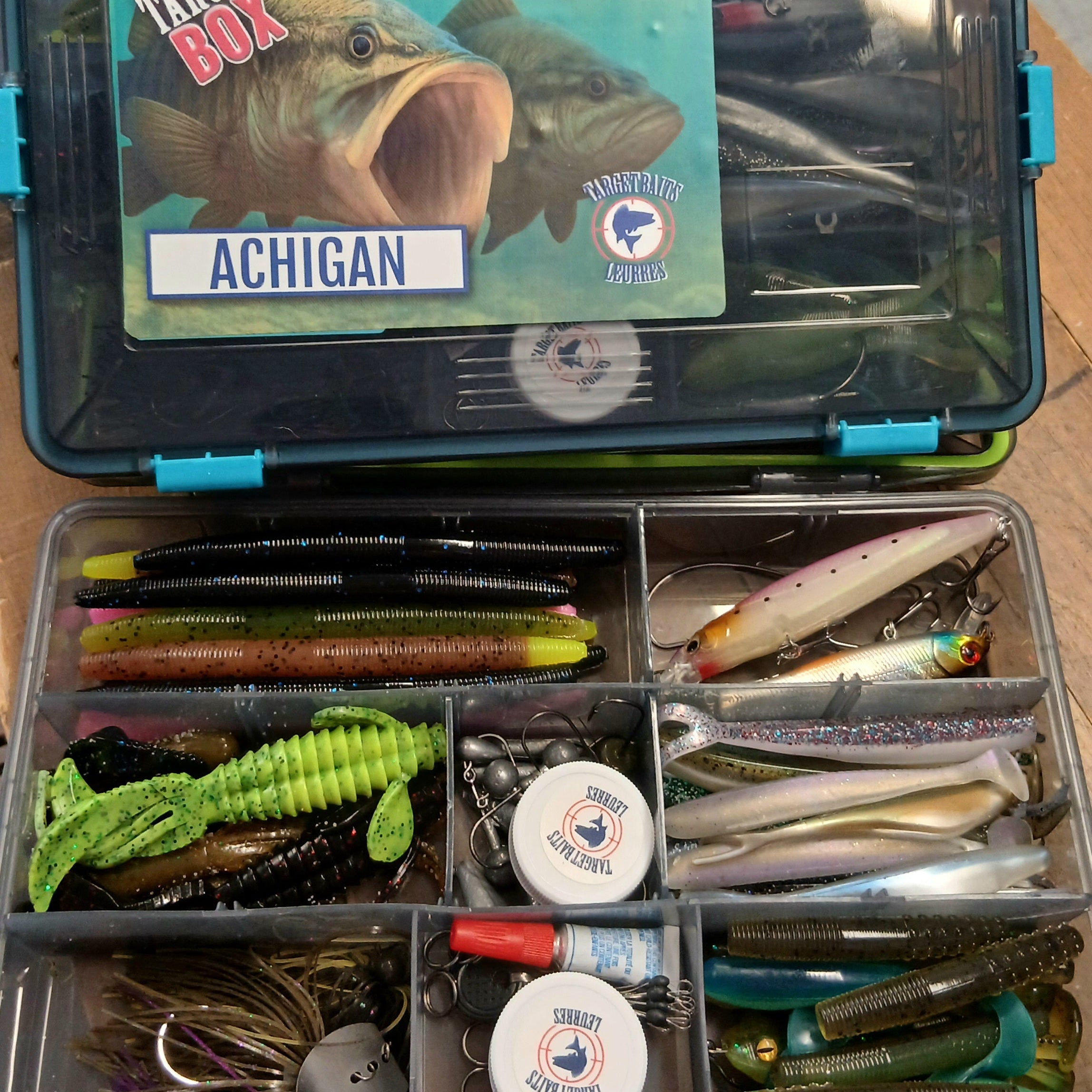 TARGET BOX - ACHIGAN – Target Baits Leurres
