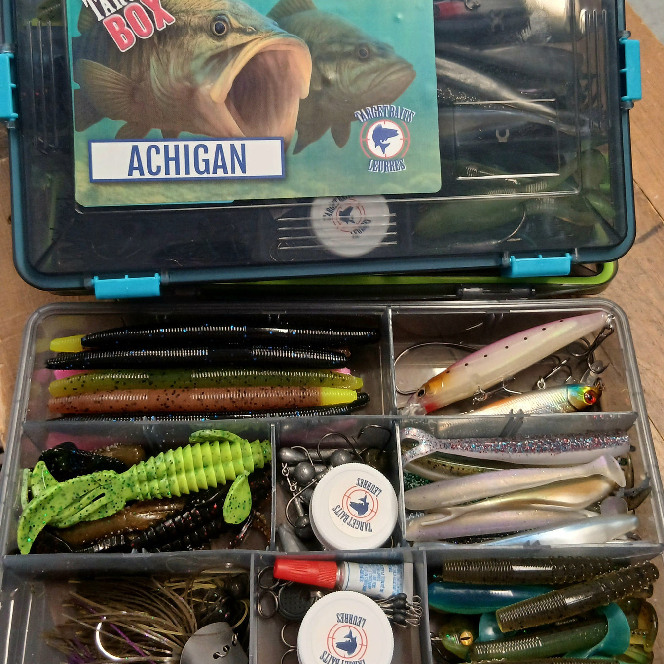 TARGET BOX - ACHIGAN – Target Baits Leurres
